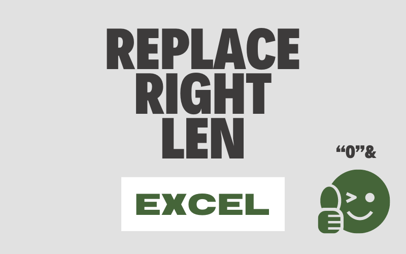 Zamena karaktera sa drugim karakterom u Excel alatu (REPLACE, LEN i ...