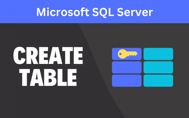 Kako se pravi SQL tabela? – DoiT.